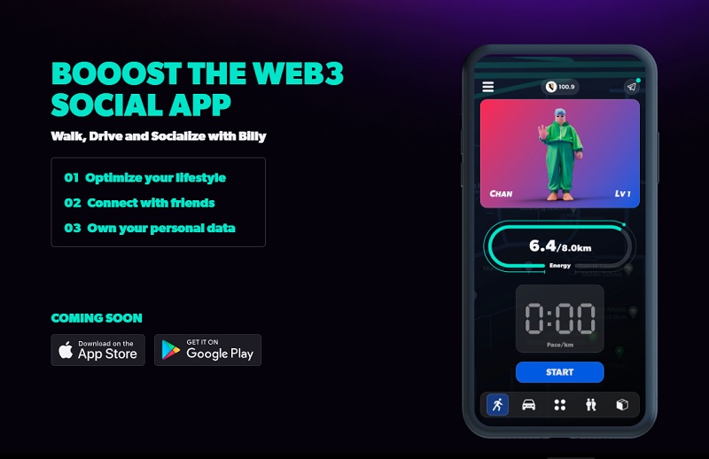 BOOOST（ブースト）とは－ウォーキングやドライブ、交流でリワード・トークンを稼ぐソーシャル・アプリ | fillメディア（fill ...