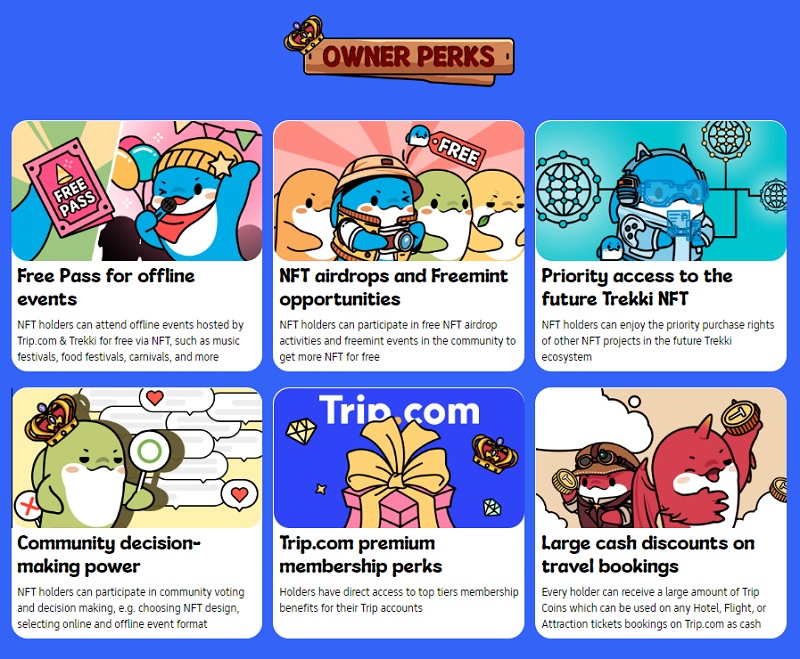 「旅で稼ぐ」Trekki（トレッキ）NFTとは－Trip.com（トリップドットコム）グループ提供のNFTコレクション | fillメディア ...
