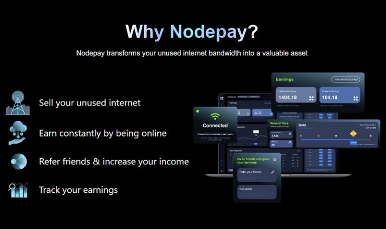 Nodepay（ノードペイ）の始め方－通信帯域貸し出しでAIトレーニングに貢献して仮想通貨を稼ぐDePINプロジェクト | fillメディア ...