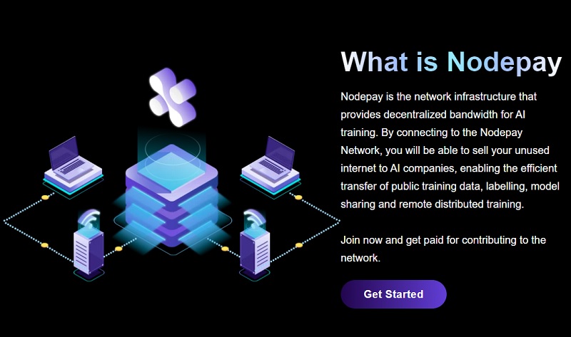 Nodepay（ノードペイ）の始め方－通信帯域貸し出しでAIトレーニングに貢献して仮想通貨を稼ぐDePINプロジェクト | fillメディア ...